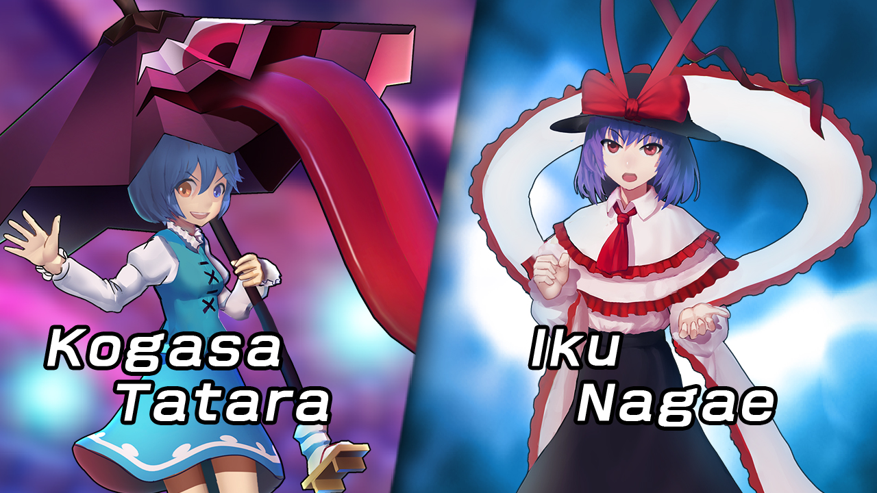 The Disappearing of Gensokyo: Kogasa, Iku Character Pack for PC Windows ...