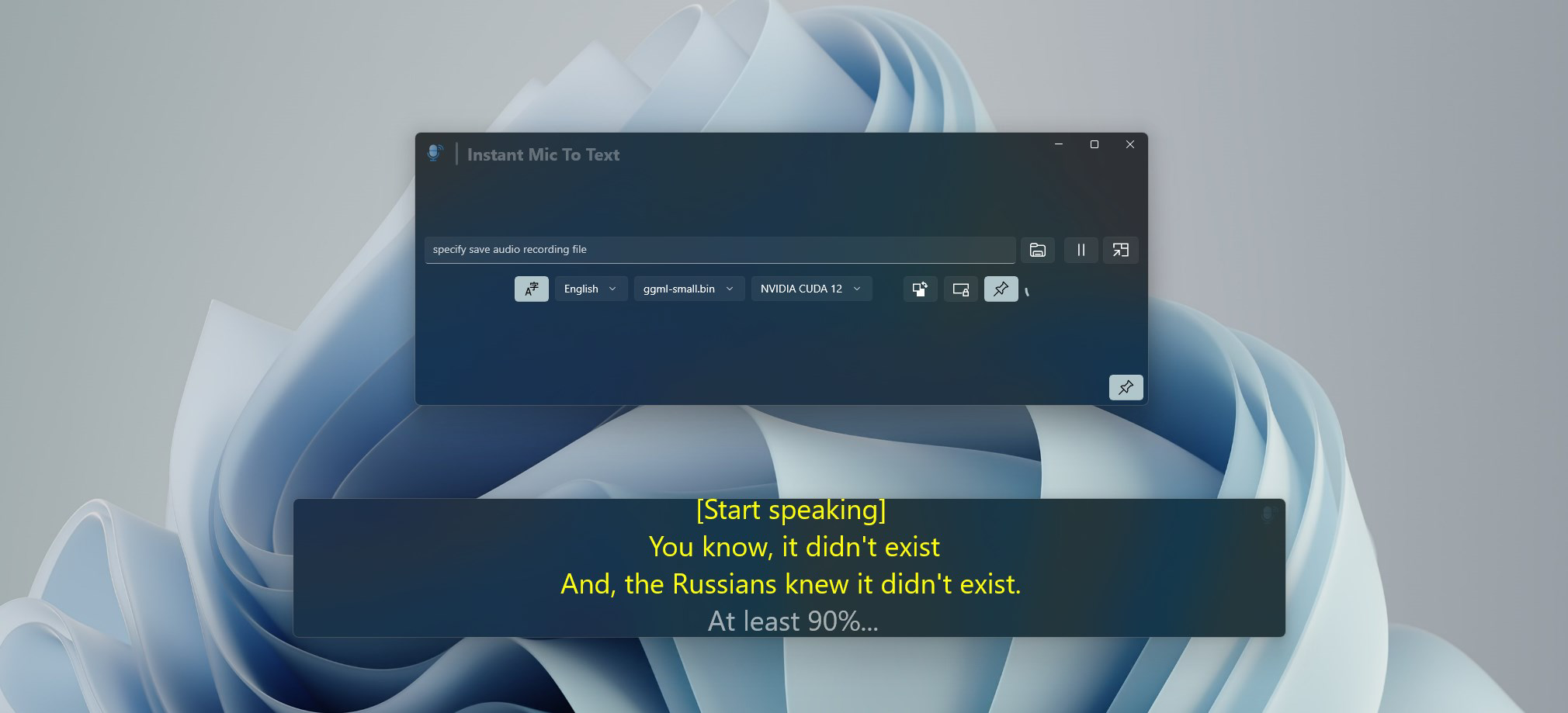 Instant Mic To Text for PC Windows Download