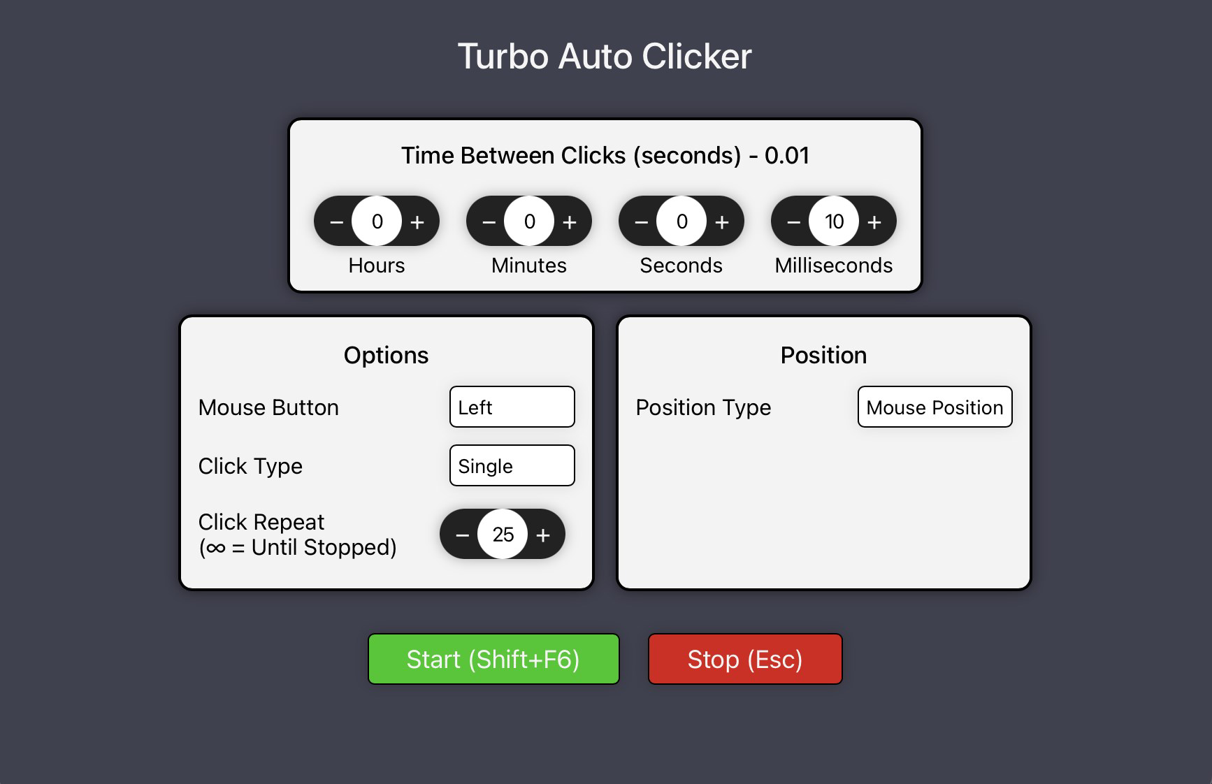 Turbo Auto Clicker for PC Windows Download