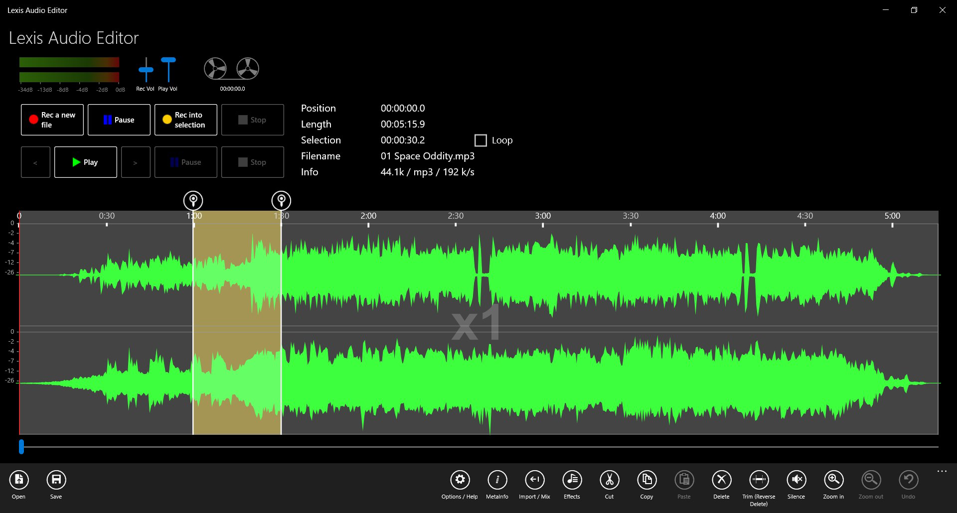 Lexis Audio Editor for PC Windows Download