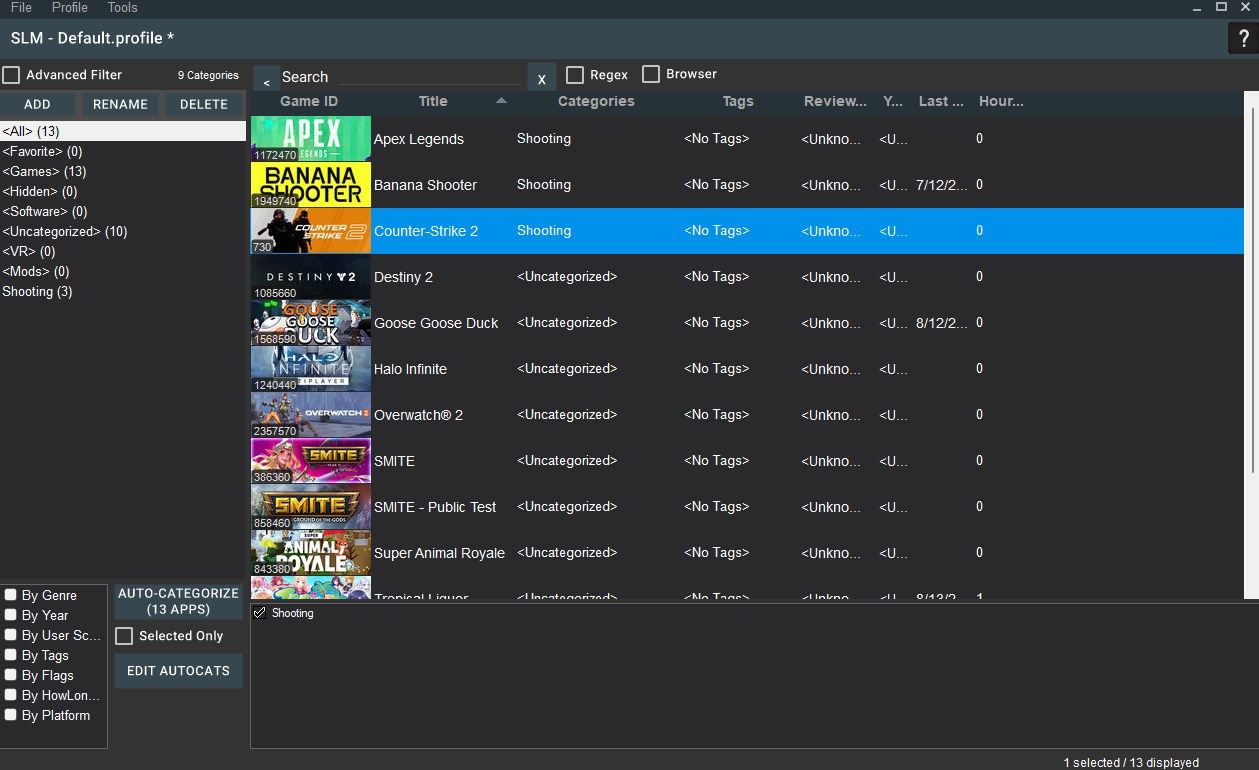 Stream games launcher SLM for PC Windows Download