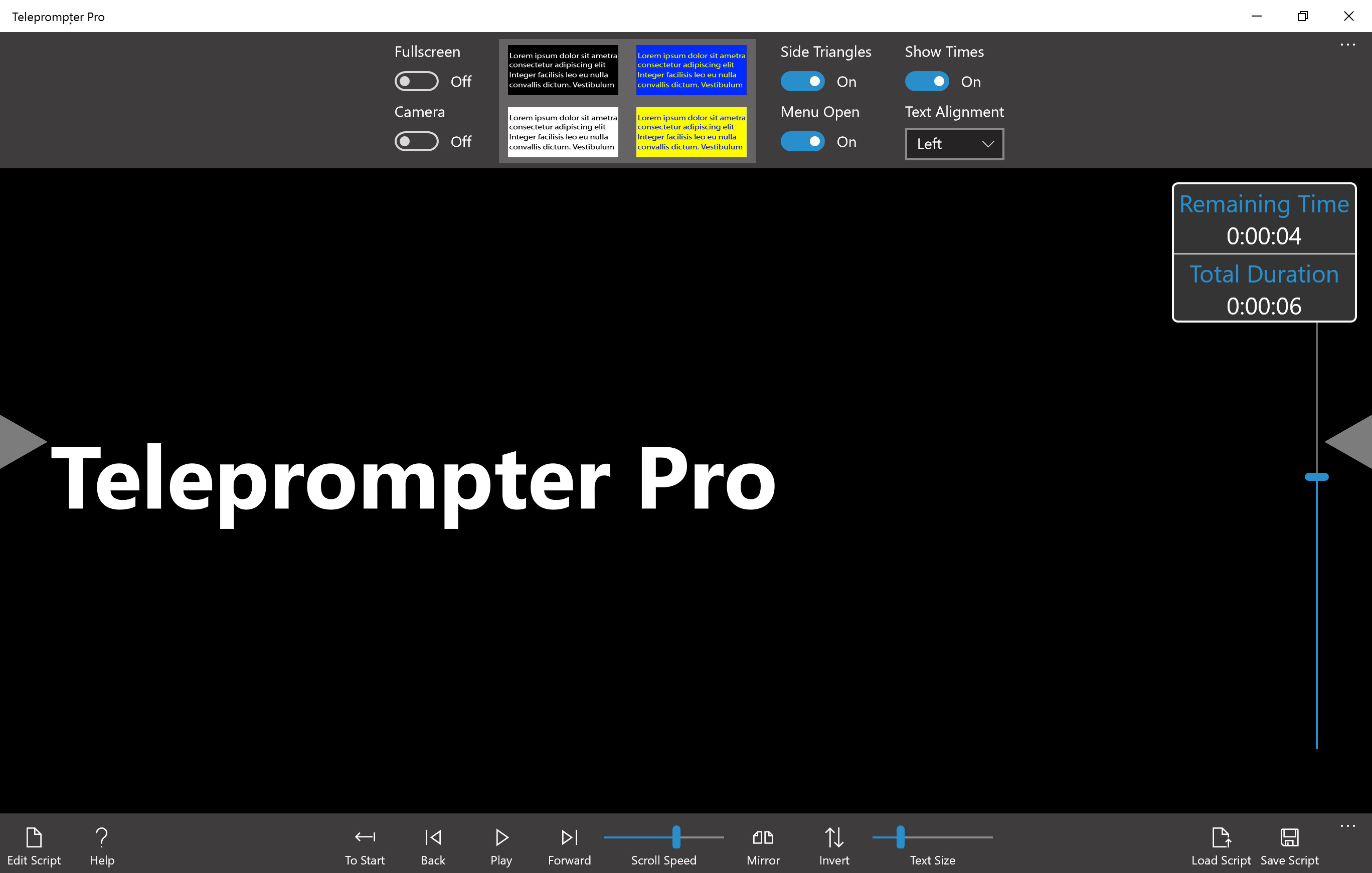 Teleprompter Pro for PC Windows Download
