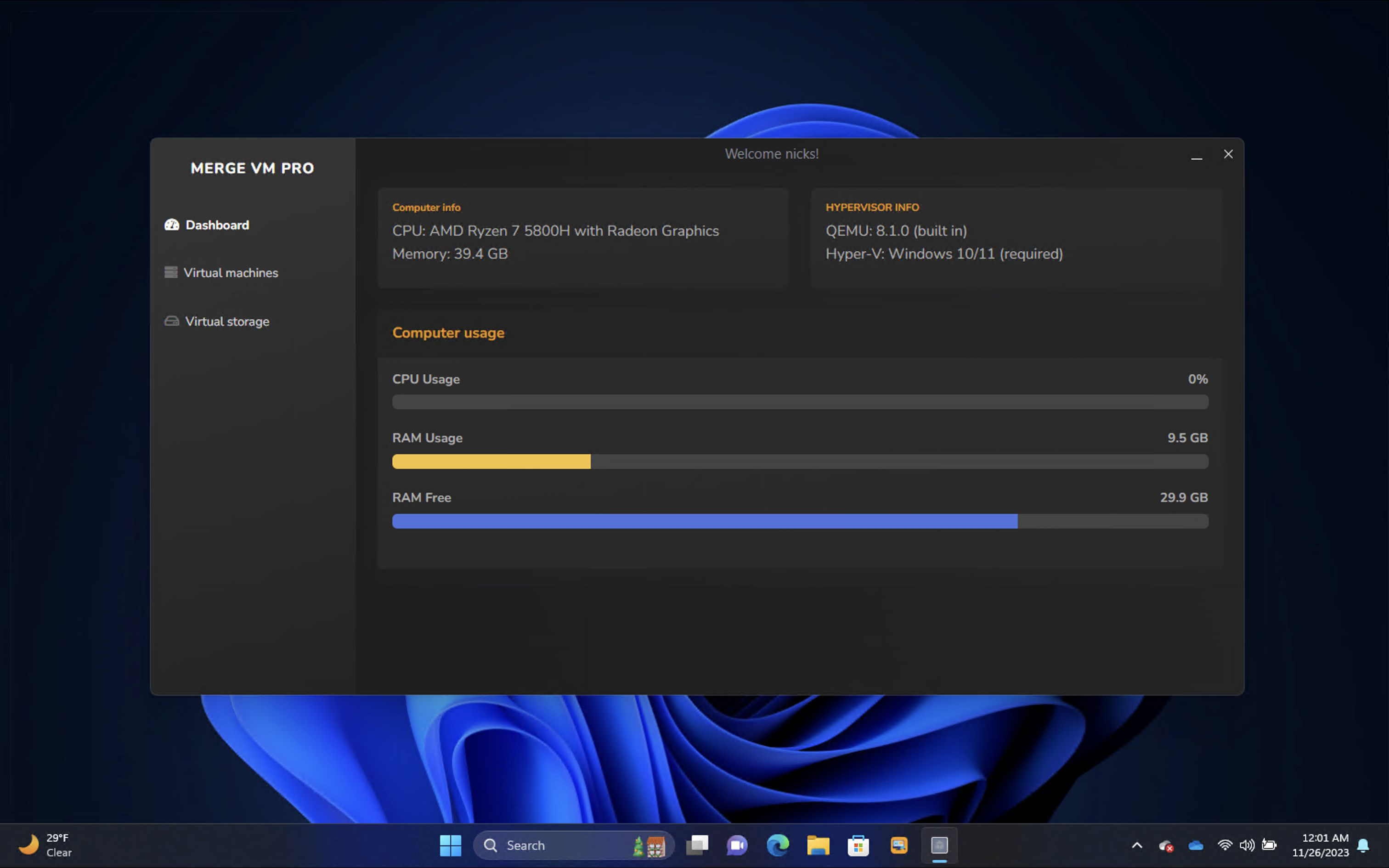 Merge VM Pro for PC Windows Download