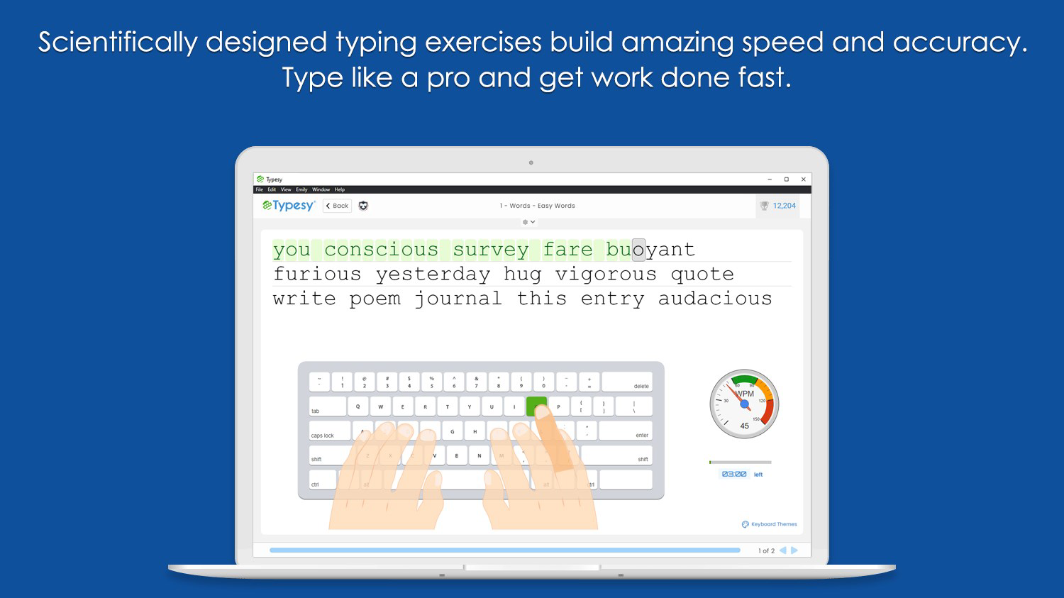 Typesy Pro - Typing Tutor for PC Windows Download