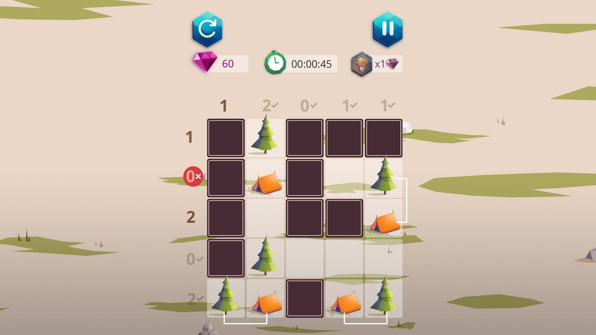 Camping master : tents and trees for PC Windows Download