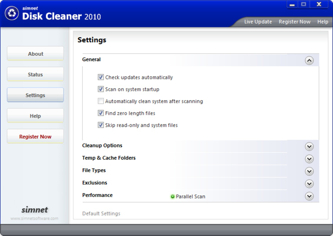 Download Disk Cleaner Latest 2.4.5.8 for Windows PC