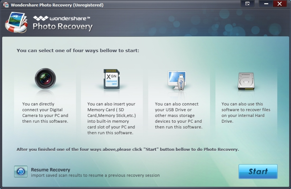 Wondershare Photo Recovery for PC Windows 3.4.1 Download