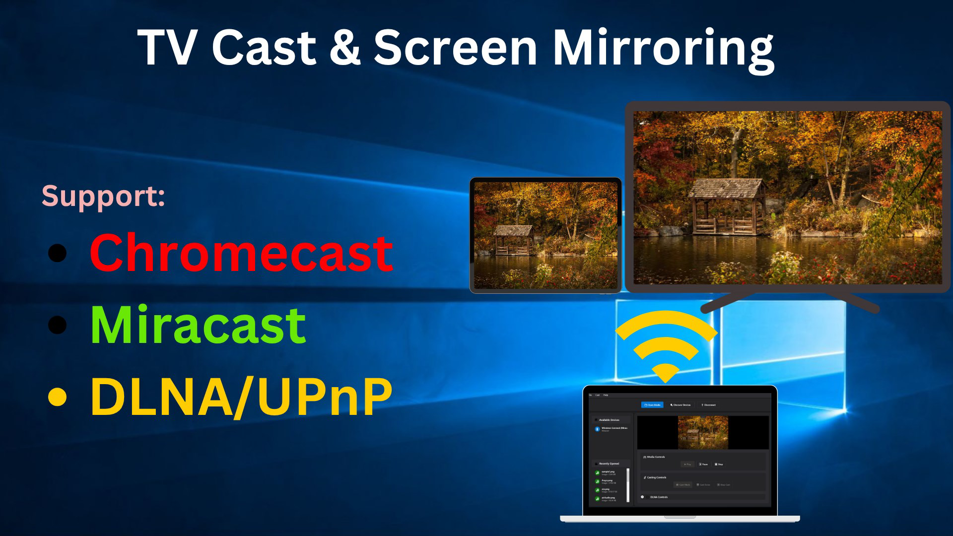 Screen Mirroring - Cast to TV for PC Windows Download
