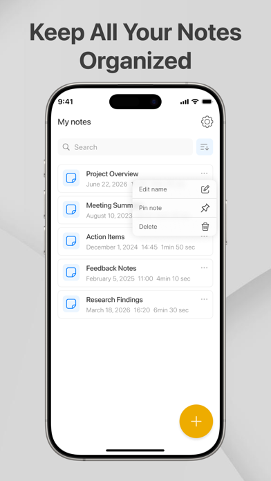 Pure AI Note para iOS (iPhone/iPad/iPod touch) - Baixar Grátis no AppPure