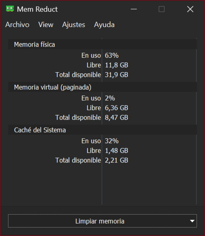 Mem Reduct for PC Windows 3.5.2 Download
