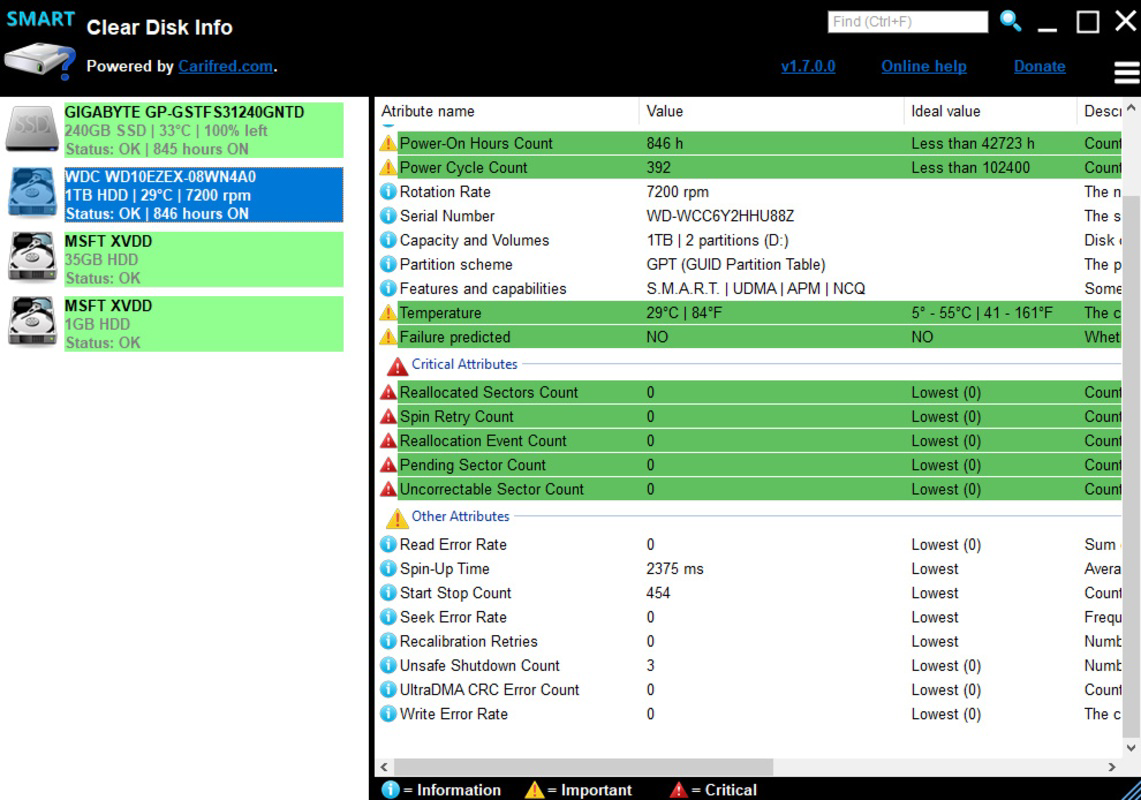 Clear Disk Info for PC Windows 4.4.1.0 Download