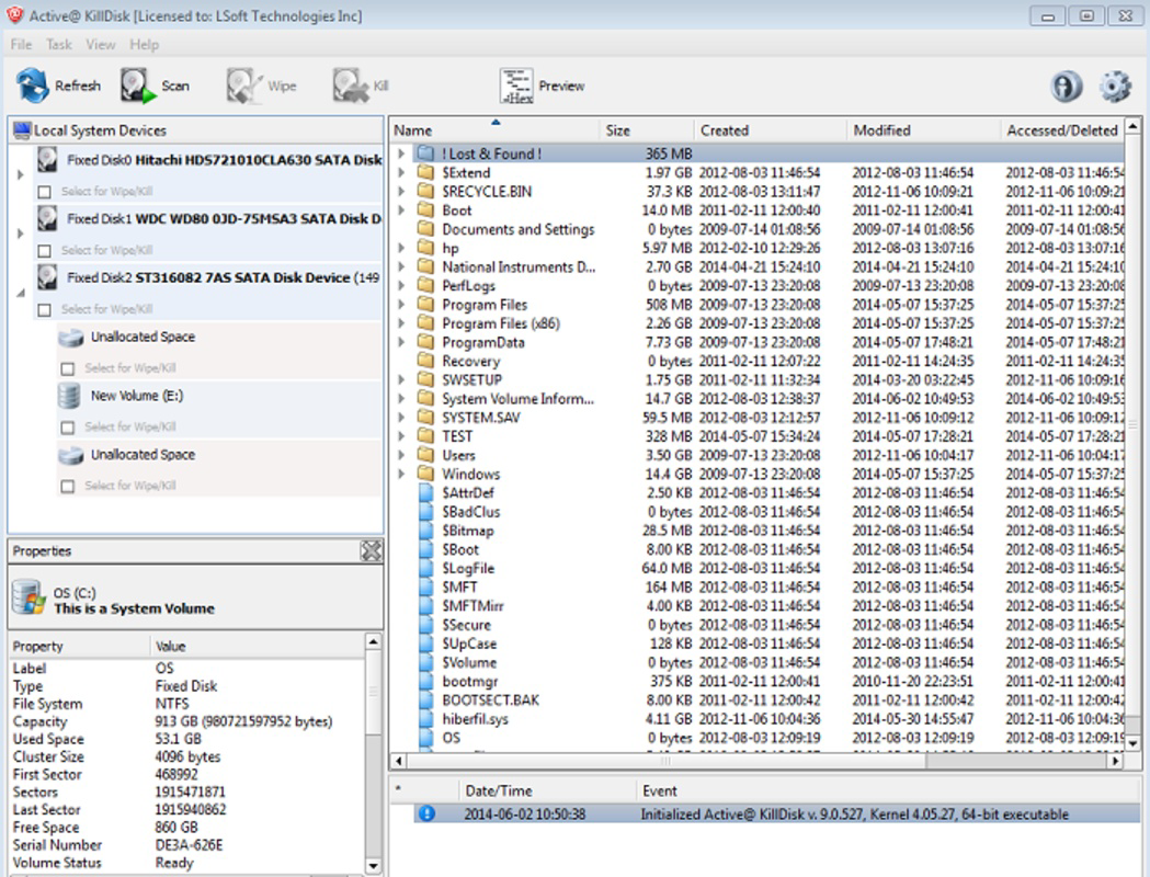 Active@ KillDisk for PC Windows 25.0.11.0 Download