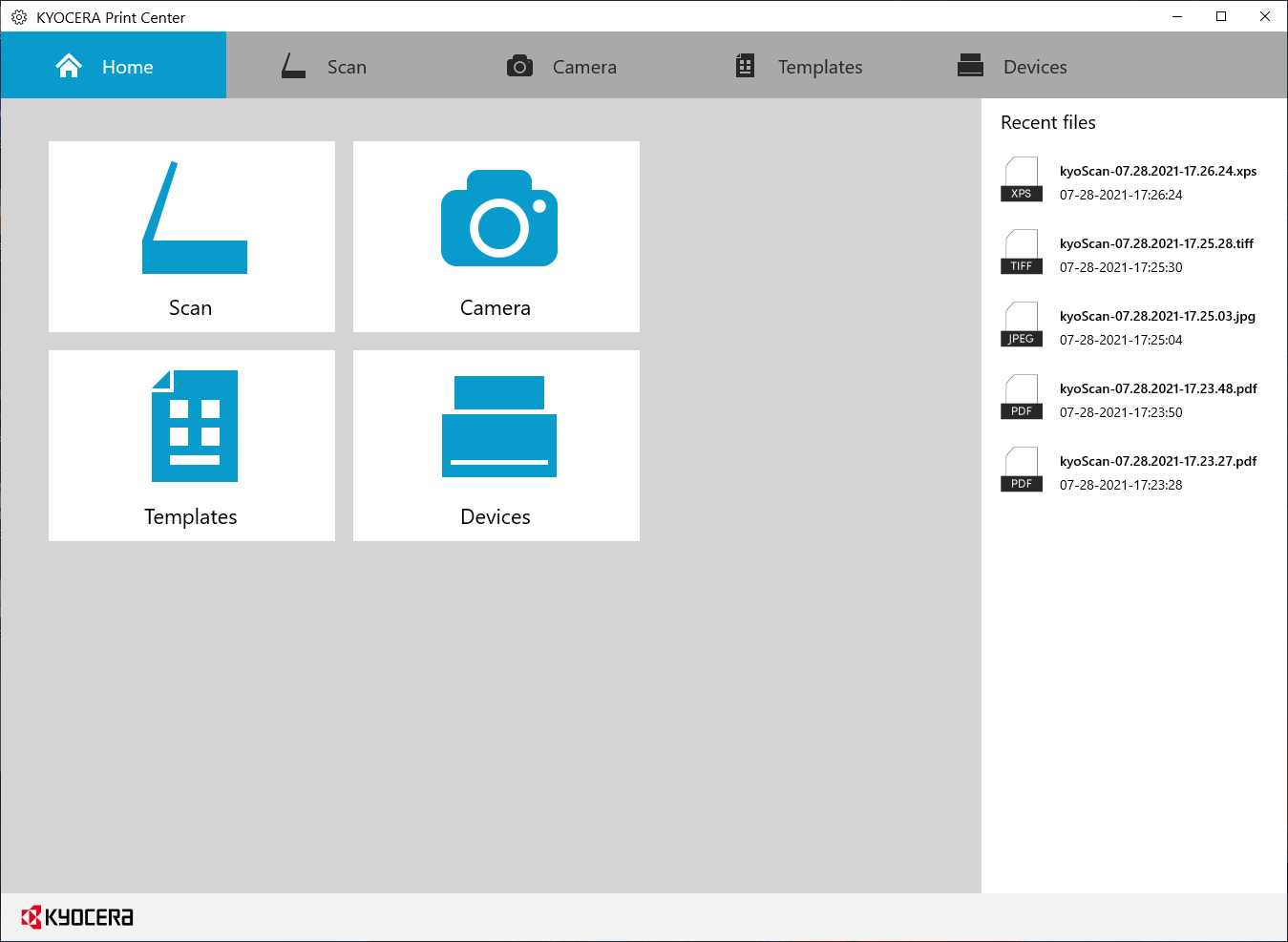 KYOCERA Print Center for PC Windows Download