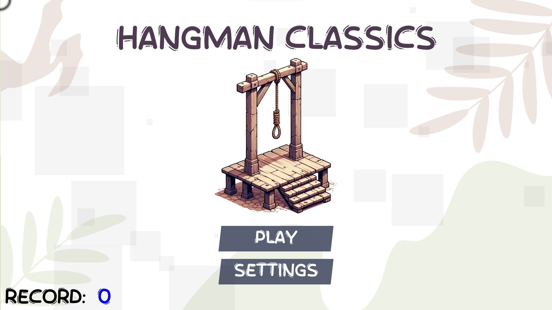 Hangman Classics for XBOX and PC for PC Windows Download