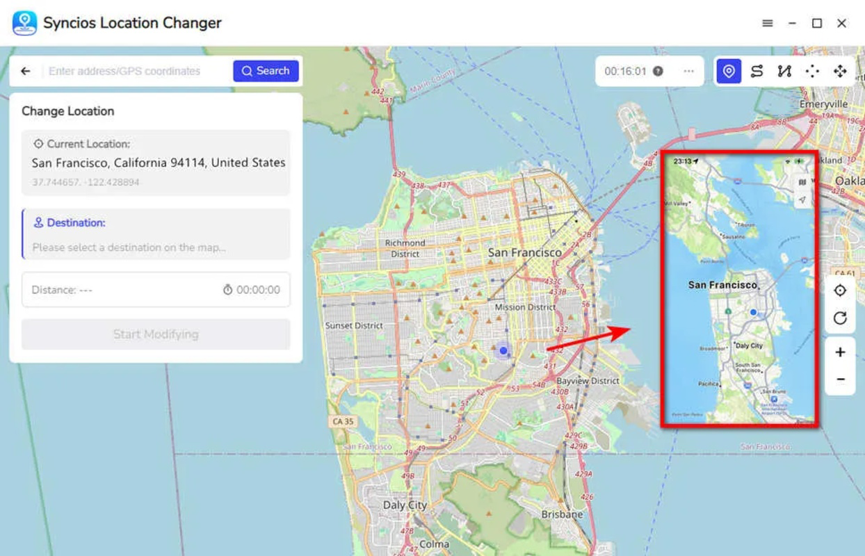 Syncios Location Changer for PC Windows 1.0.2 Download