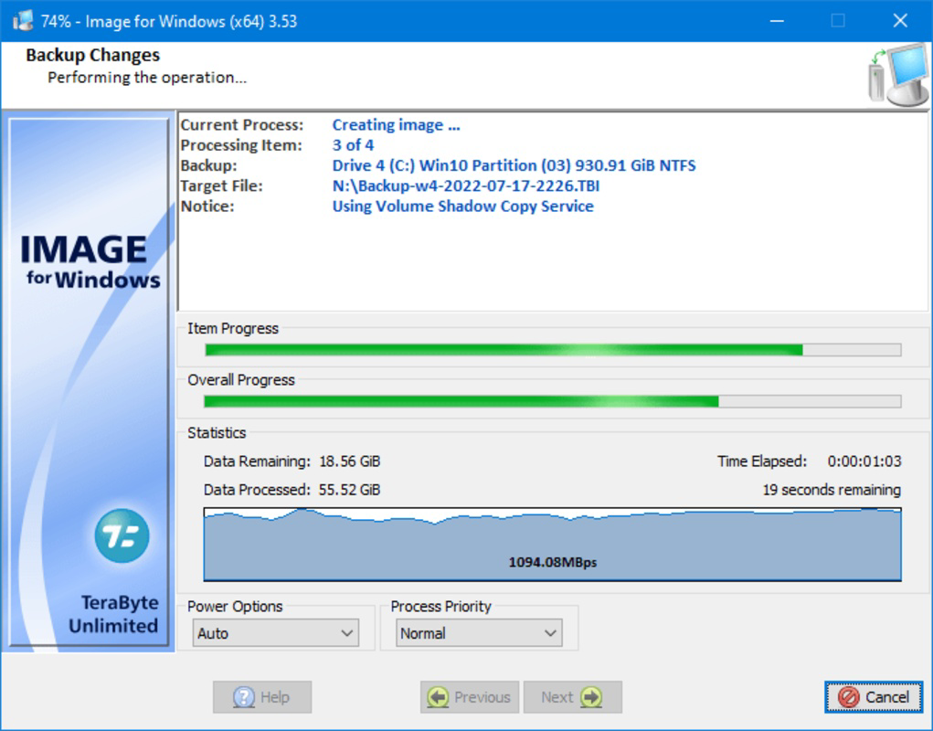 TeraByte Drive Image Backup and Restore for PC Windows 3.64 Download