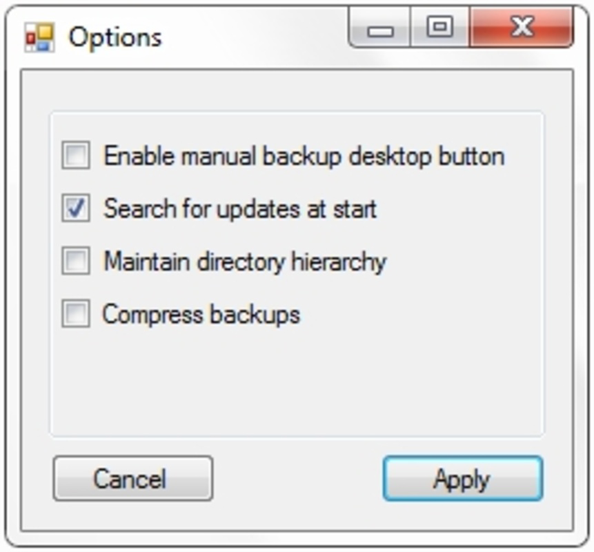 DriveBackup for PC Windows 3.1 Download