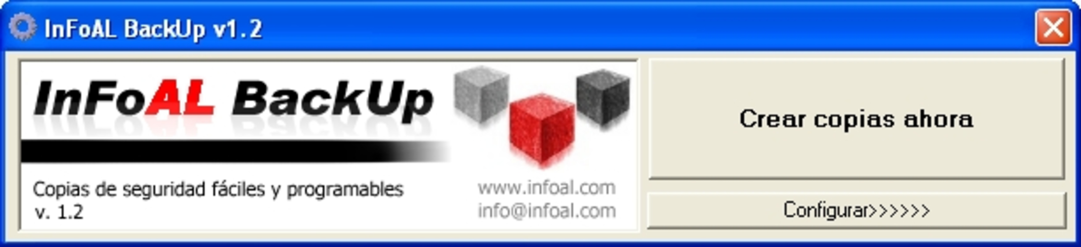 InFoAl BackUp for PC Windows 1.2 Download