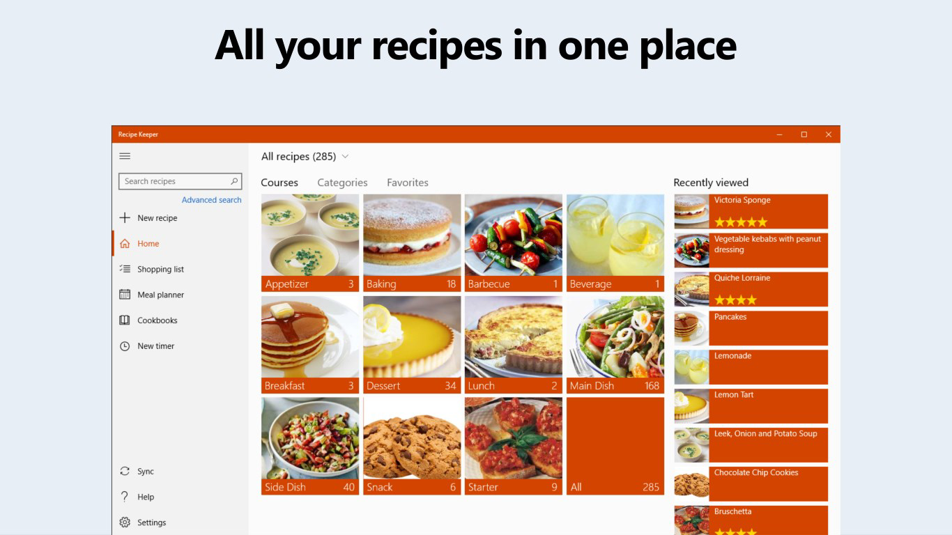 Recipe Keeper for PC Windows Download