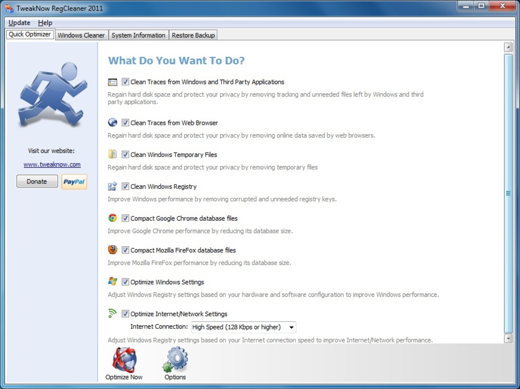 Download TweakNow RegCleaner Latest 1.0.0 RC for Windows PC