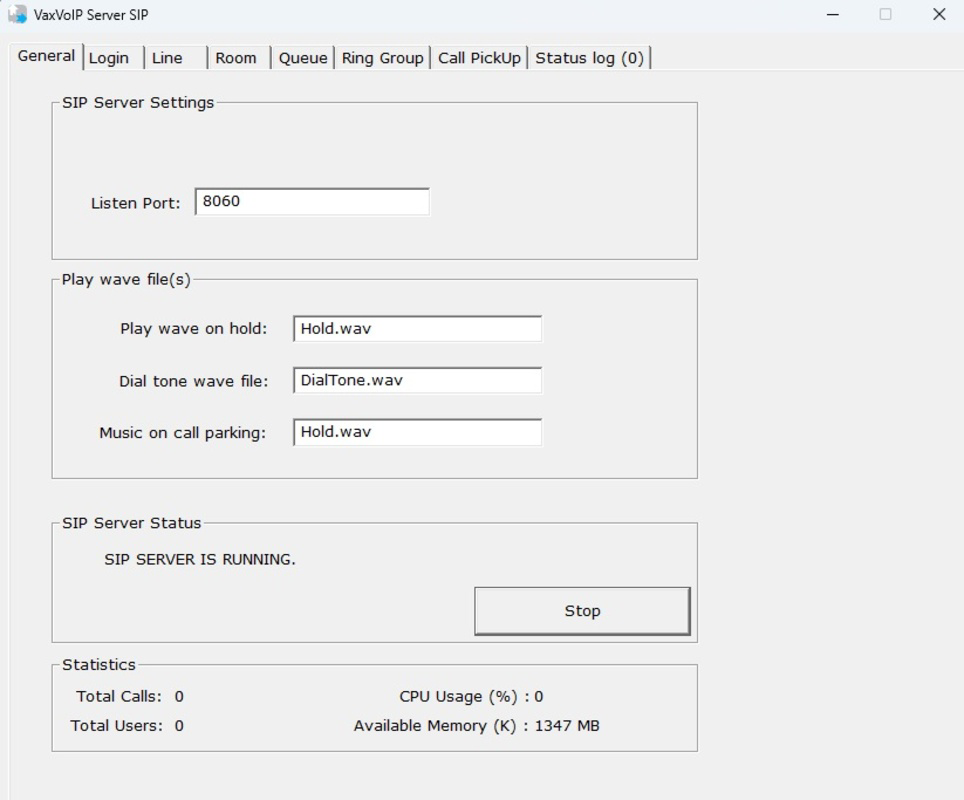 VaxVoIP SIP Server SDK for PC Windows 8.6.0.4 Download