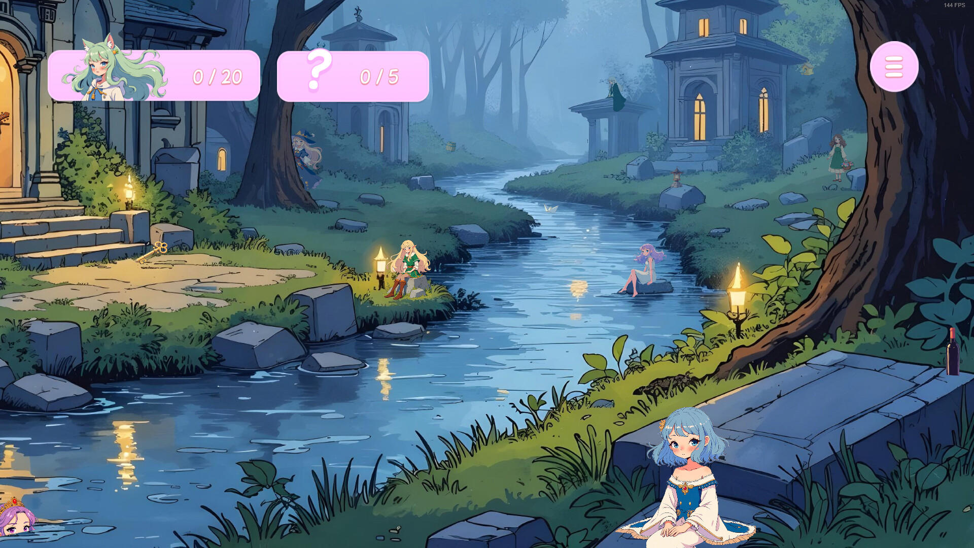 Hidden Anime Girls for PC Windows Download