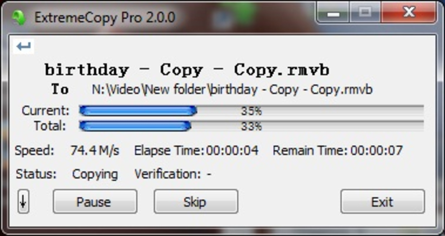 ExtremeCopy for PC Windows 2.3.4 Download