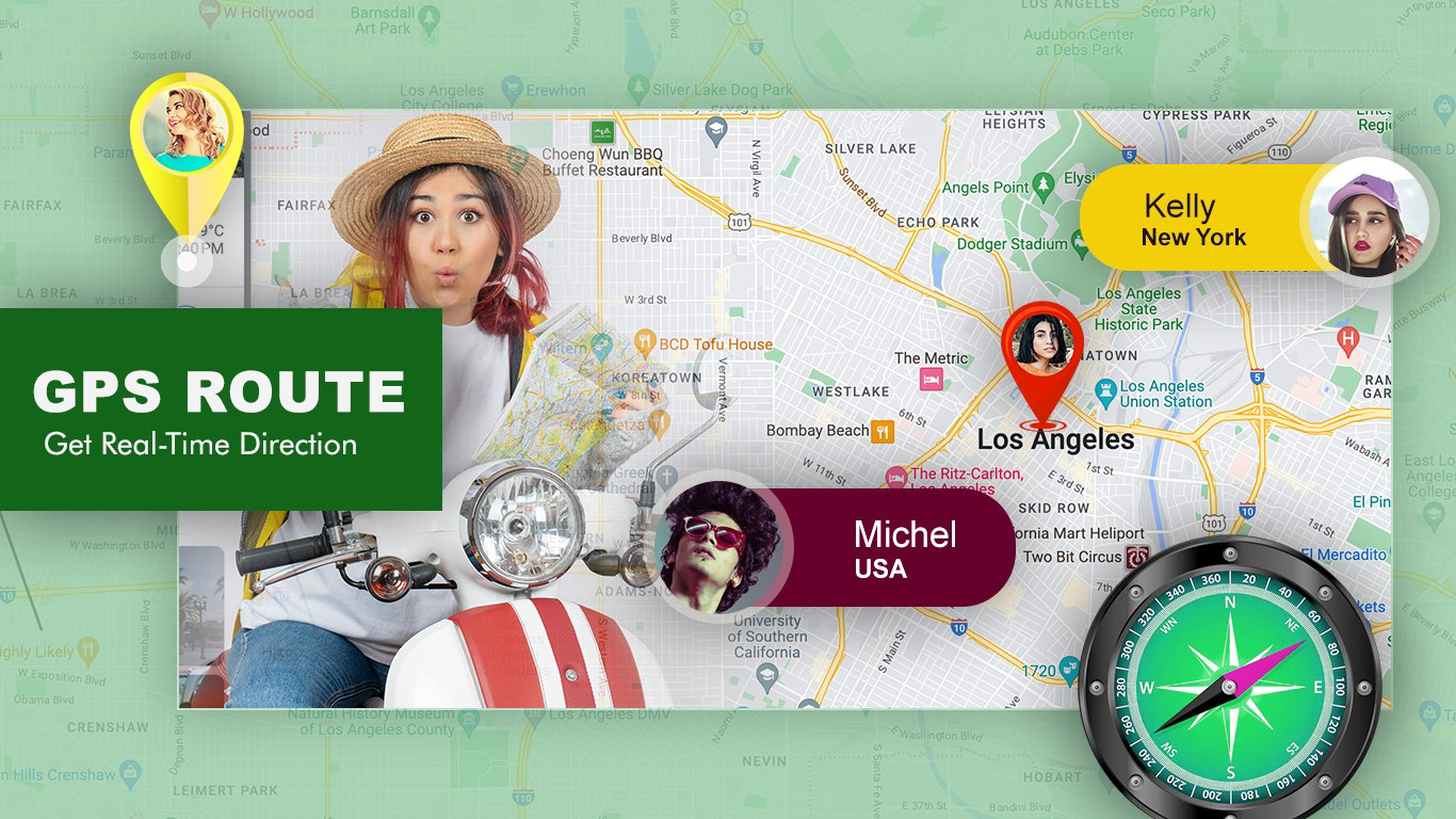Maps - Transit & Food, GPS Navigation for PC Windows Download