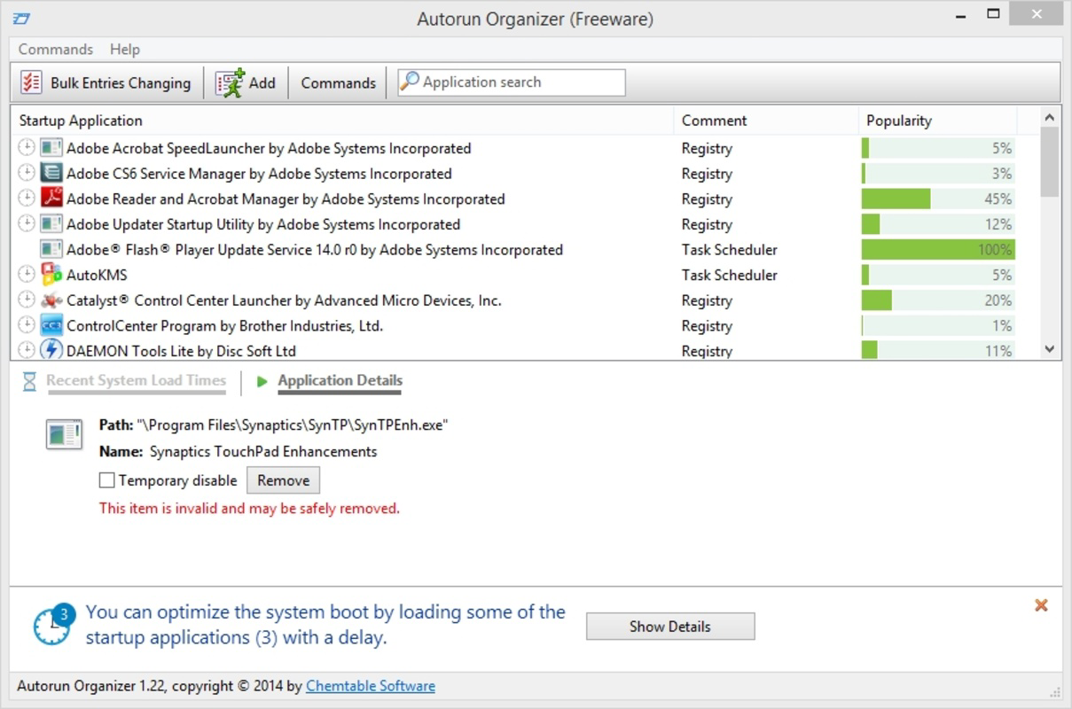 Autorun Organizer for PC Windows 6.30 Download