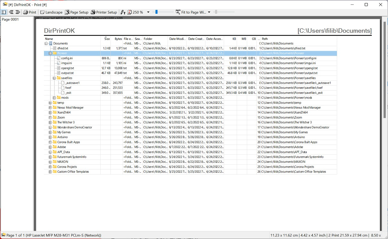 DirPrintOK for PC Windows 7.51.0.0 Download