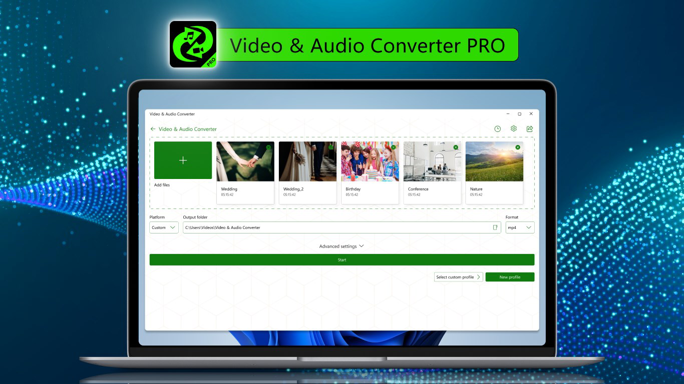 Video & Audio Converter PRO for PC Windows Download