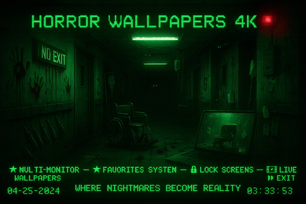 HORROR WALLPAPERS 4K — Live & Lock Screen for PC Windows Download