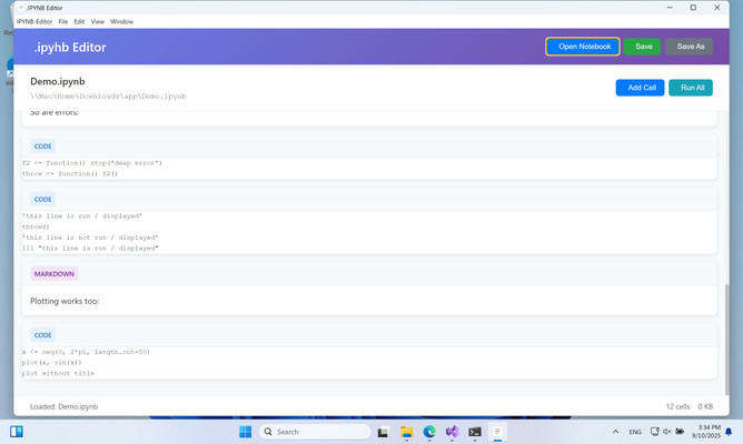 IPYNB Editor for PC Windows Download
