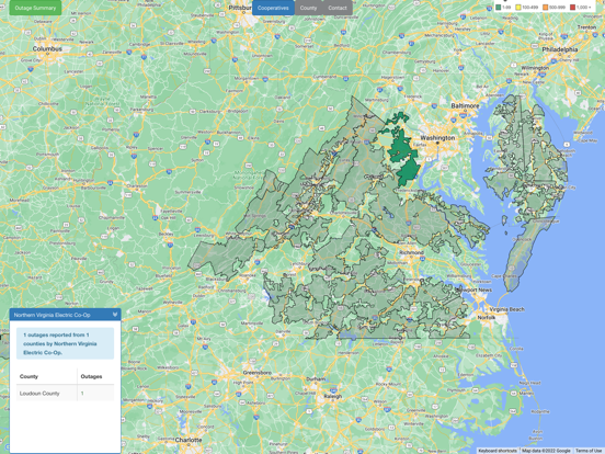 VMDAEC Outage Map for iOS (iPhone/iPad) - Free Download at AppPure
