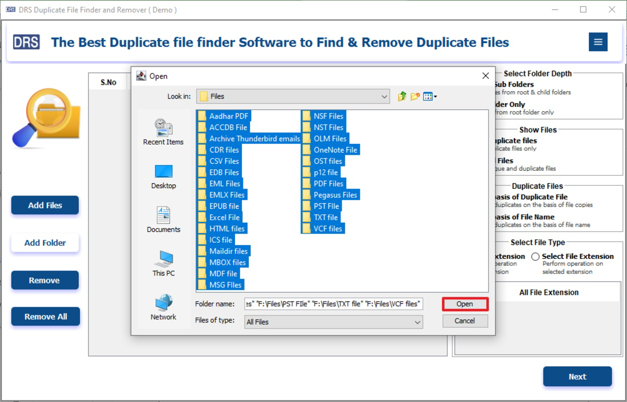 Download DRS Duplicate File Finder & Remover Tool Latest 24.7 for ...