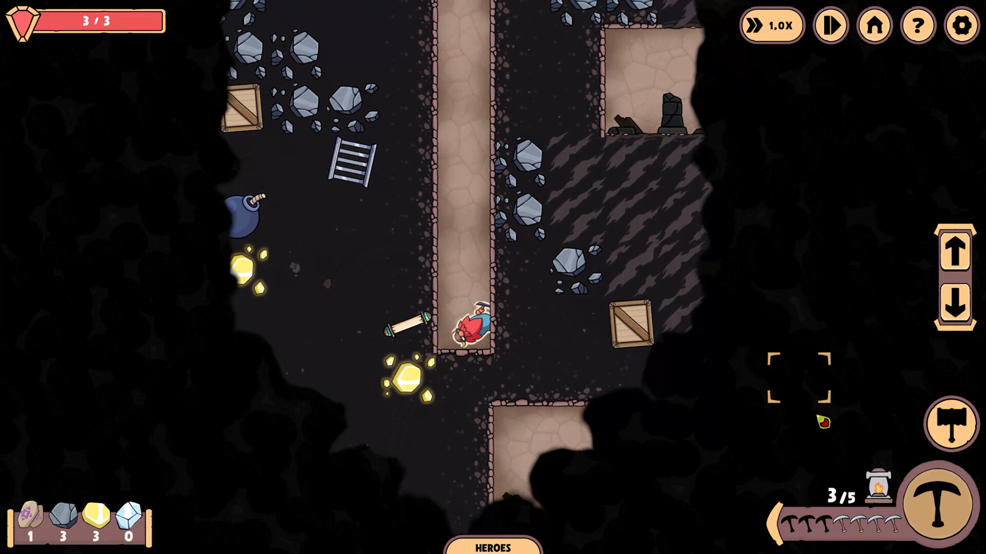 Hold The Mine Demo for PC Windows Download