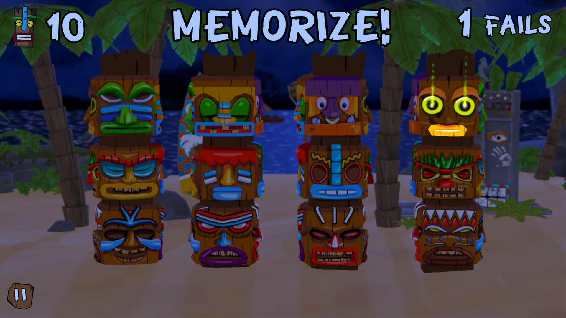 Tiki Tiki: The Tropical Memory Game for PC Windows Download