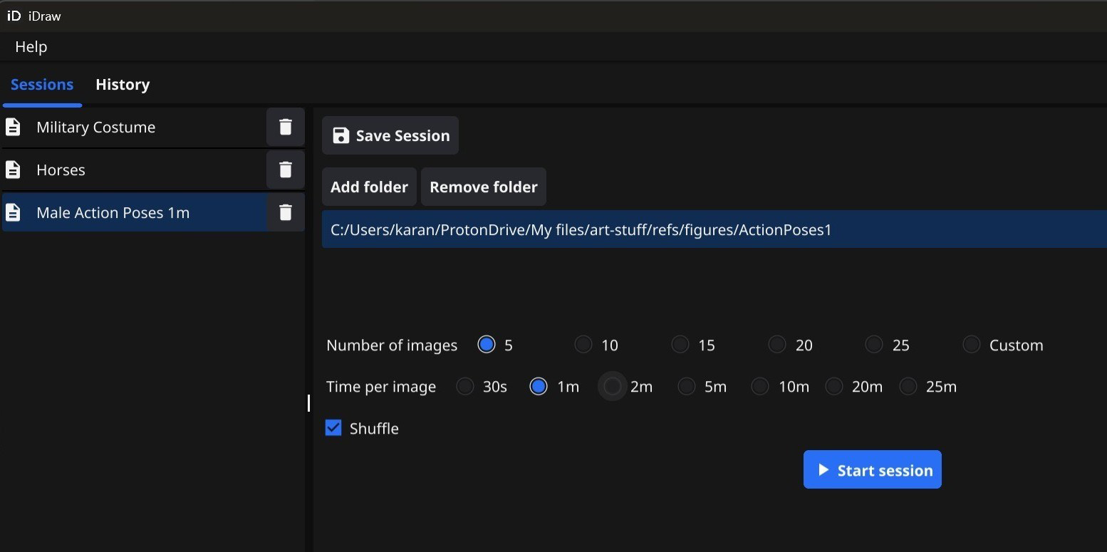 iDraw Gesture Drawing Timer for PC Windows Download