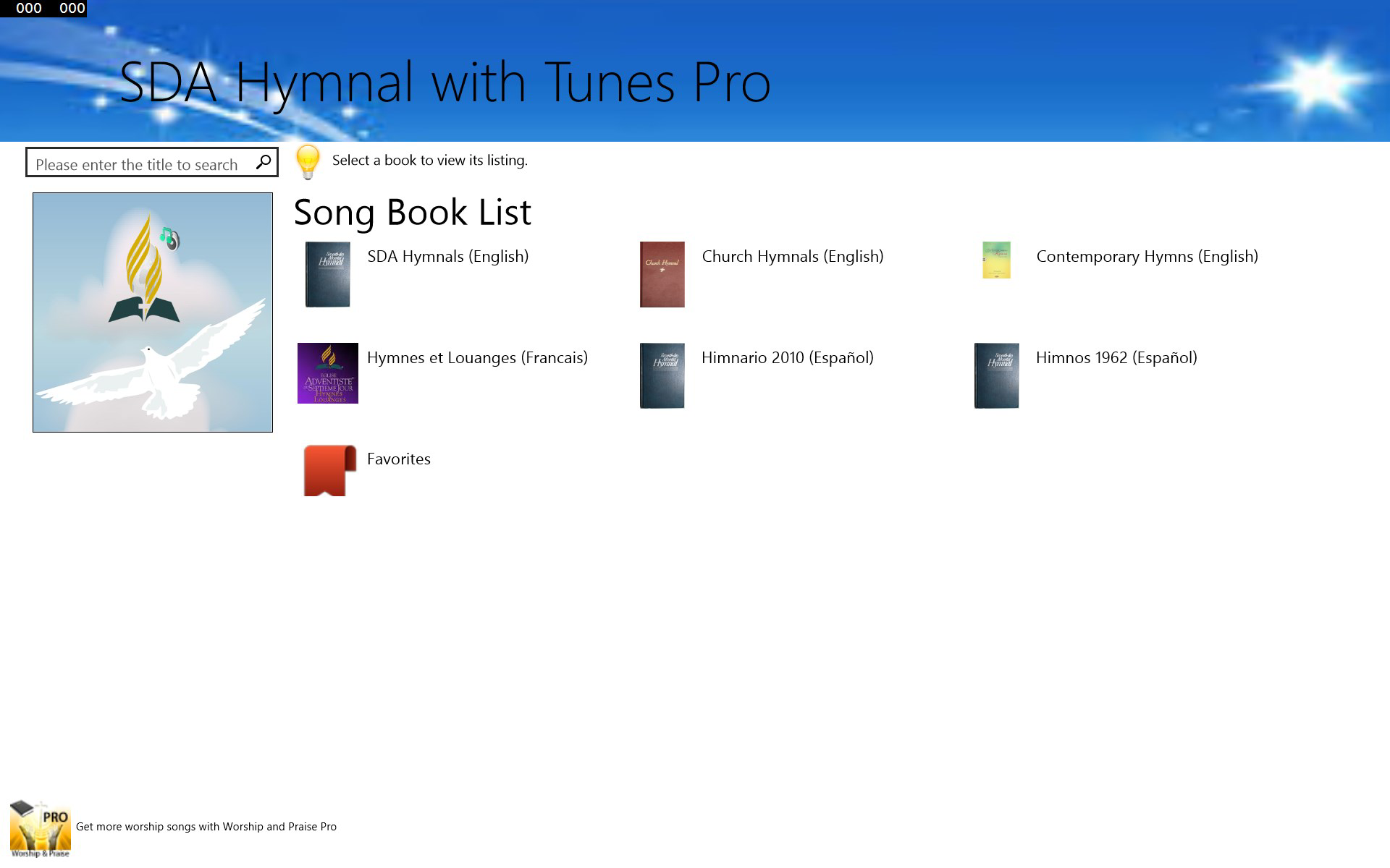 SDA Hymnal with Tunes for PC Windows Download