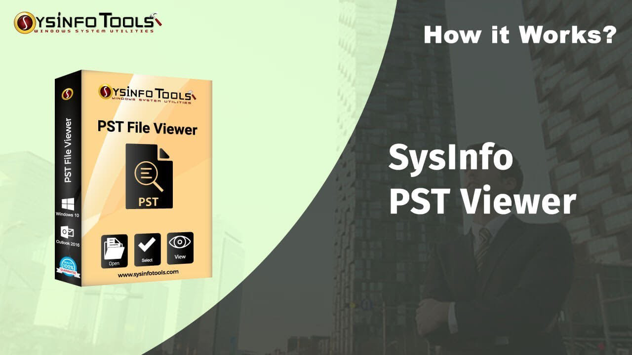 SysInfo PST Viewer for PC Windows 23.10 Download