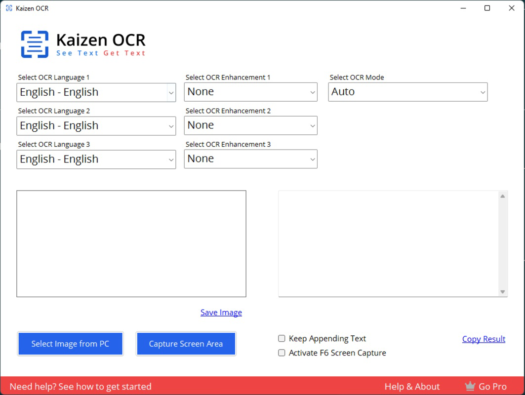 Kaizen OCR for PC Windows 1.0.0.582 Download