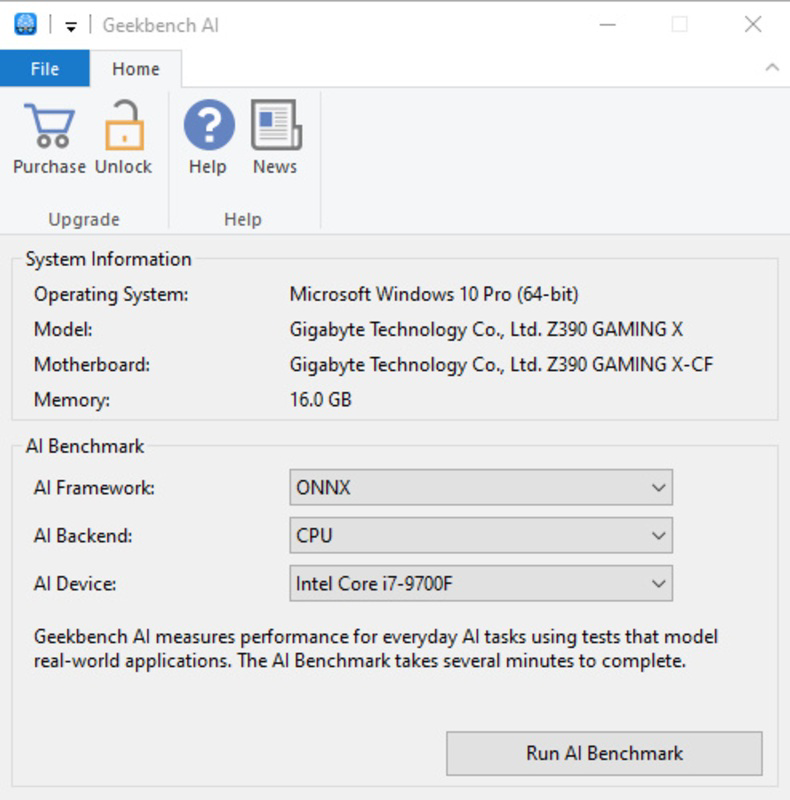Geekbench AI for PC Windows 1.6.0 Download