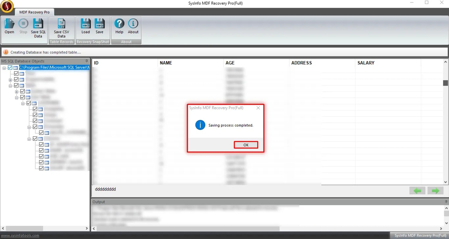 Sysinfo MDF Recovery Pro for PC Windows 22.0 Download