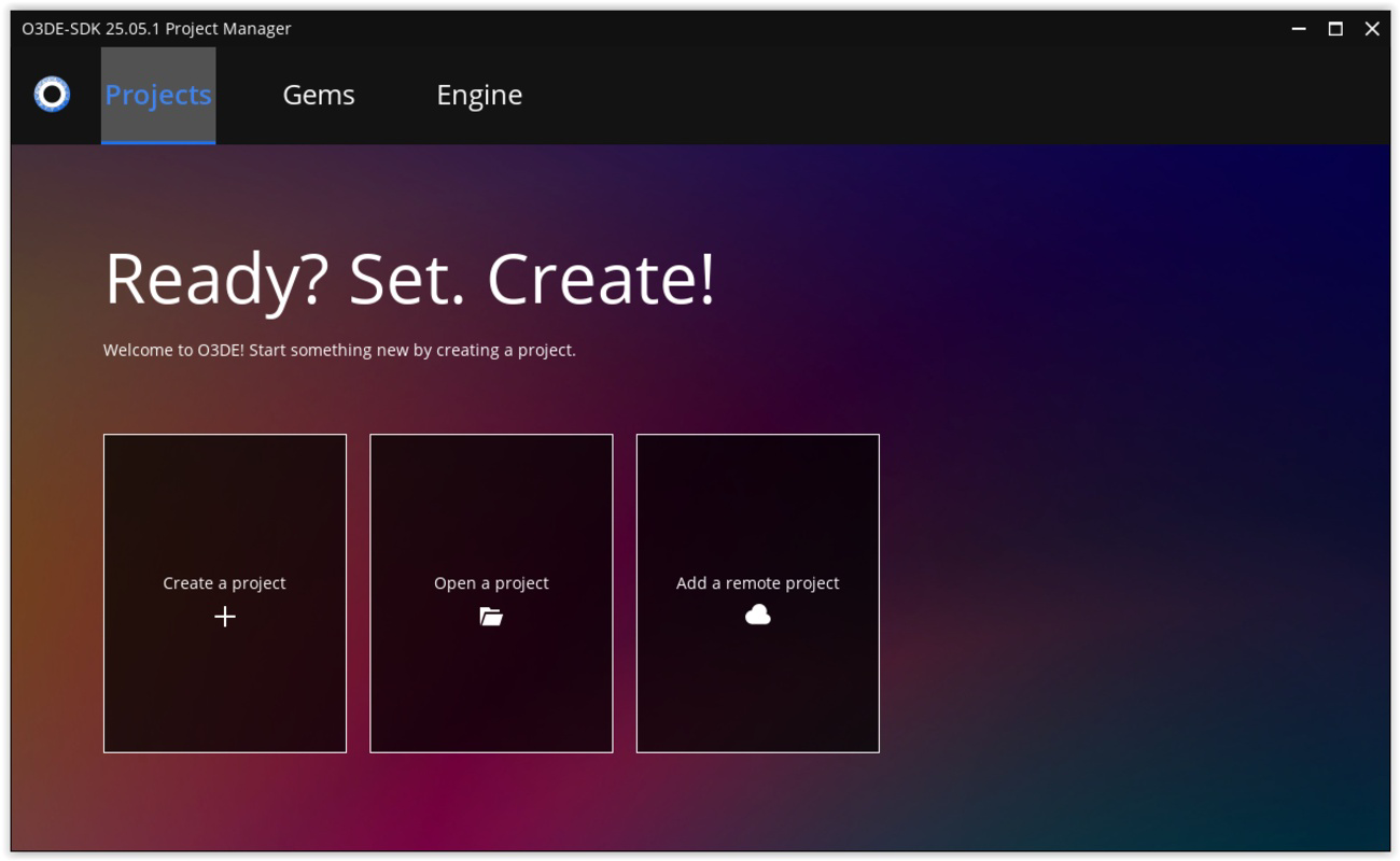 O3de For Pc Windows 25 10 0 Download