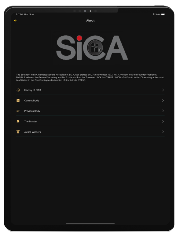 SICA India for iOS (iPhone/iPad) - Free Download at AppPure