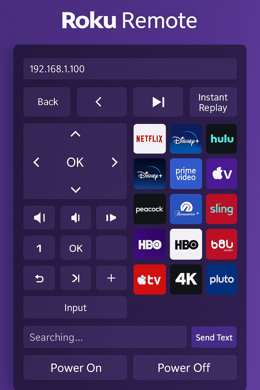 Remote Controller for RokuTV for PC Windows Download