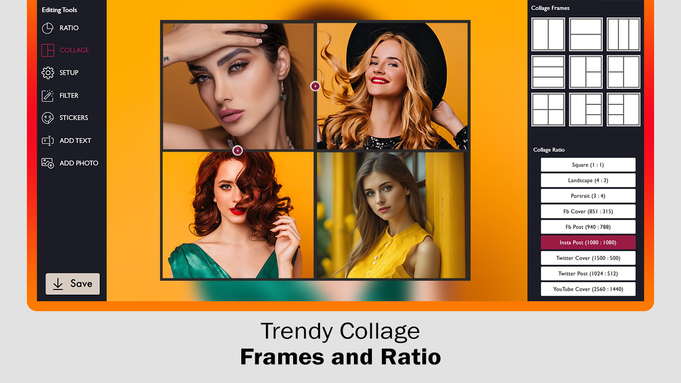 Pic Collage Maker & Photo Editor for PC Windows Download