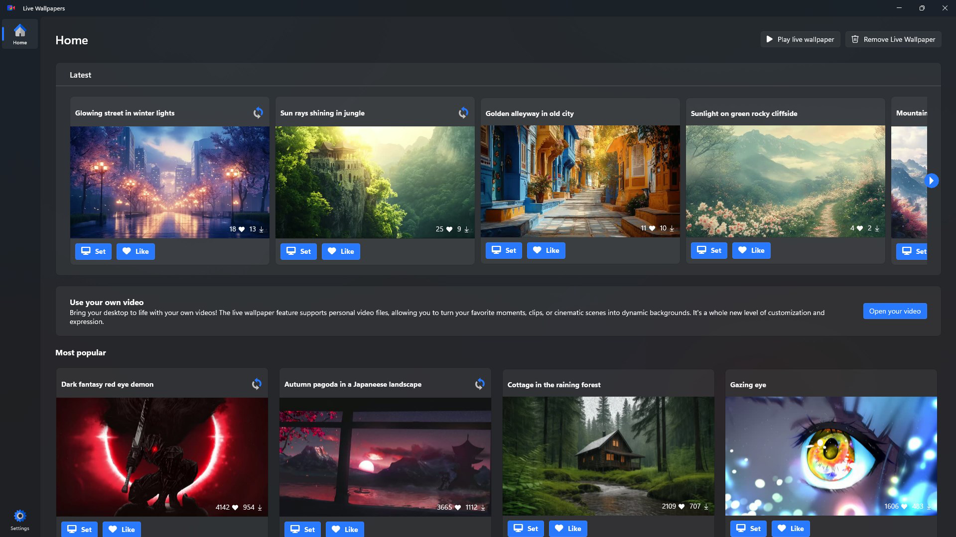 Live Wallpapers by backiee for PC Windows Download