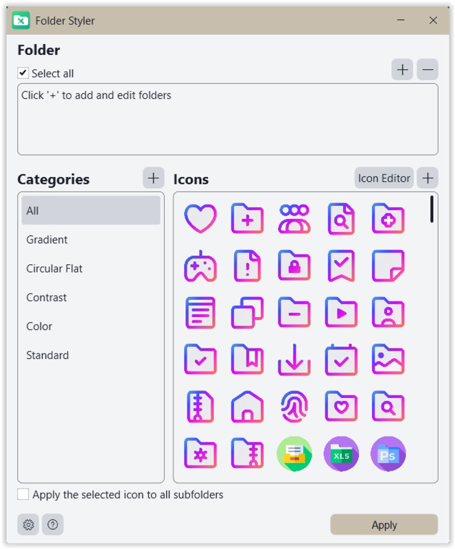 Download Ashampoo Folder Styler Latest 1.0.1 for Windows PC