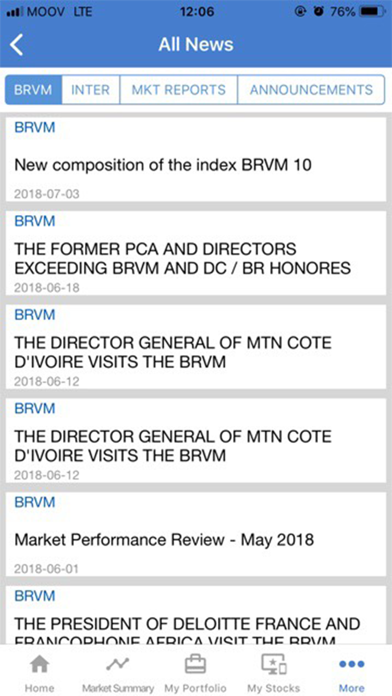 BRVM app for iOS (iPhone) - Free Download at AppPure